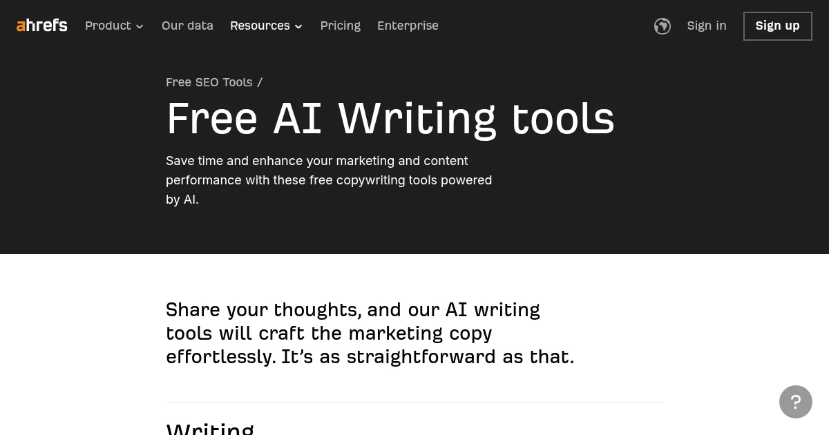 Ahrefs AI writing tools - Is This The Best AI Marketing Tool in 2025? 🏆