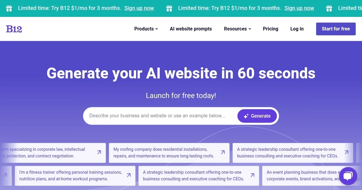 B12 - Is This The Best AI Website Builder Tool in 2025? 🏆