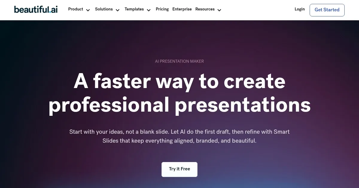 Beautiful.AI - Is This The Best AI Presentation Generation Tool in 2026? 🏆