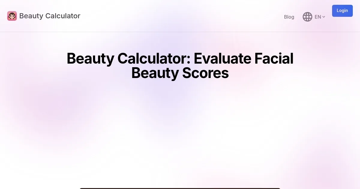Beauty Calculator - Is This The Best AI Entertainment Tool in 2025? 🏆