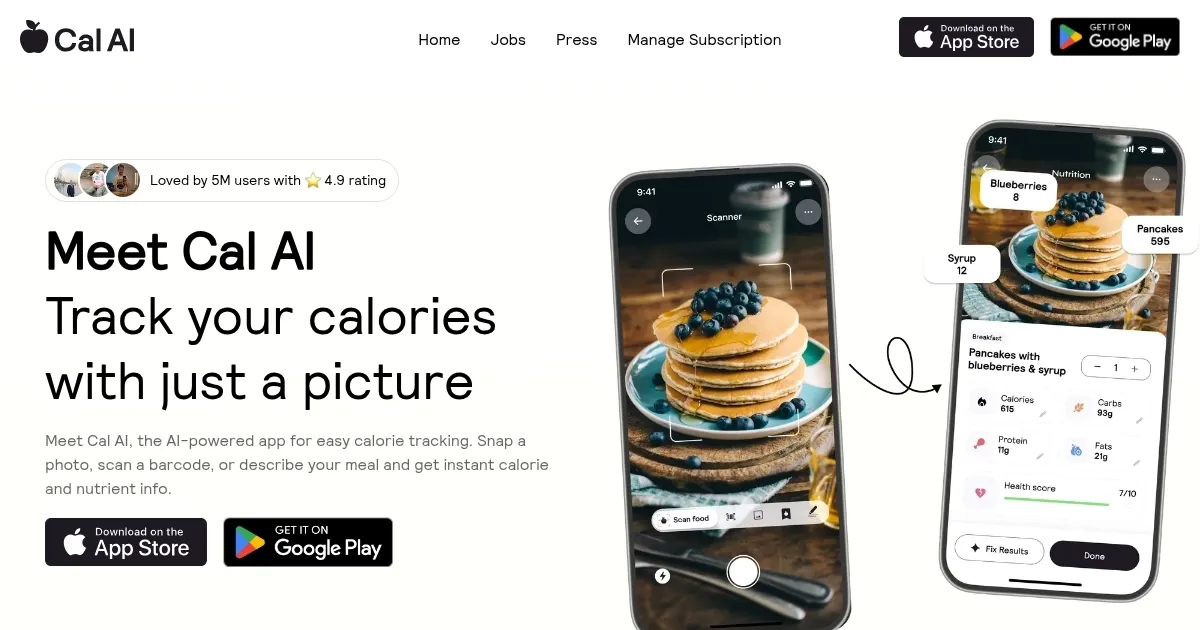 Cal AI - Is This The Best AI Health & Wellness Tool in 2025? 🏆