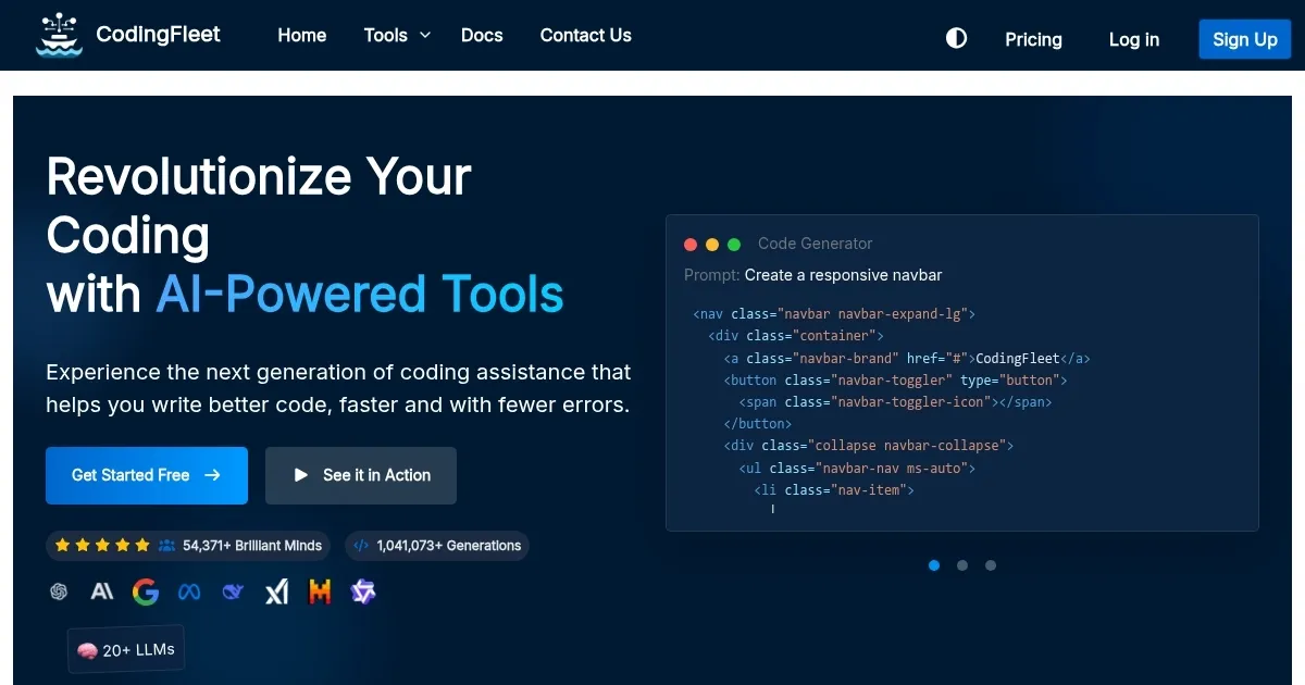CodingFleet - Is This The Best AI Coding & Development Tool in 2025? 🏆