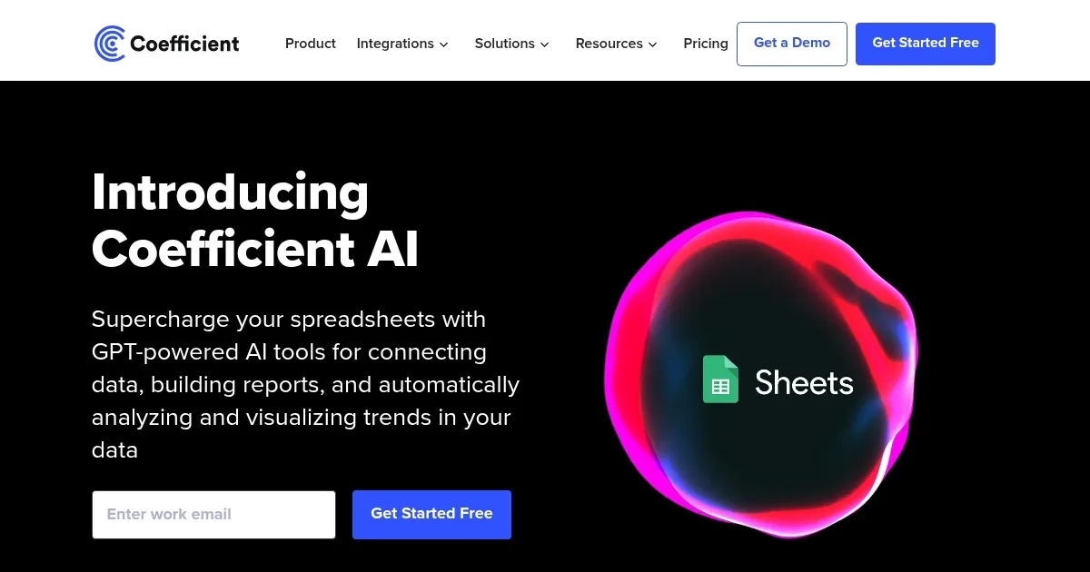 Coefficient AI - Is This The Best AI Spreadsheet Tool in 2026? 🏆