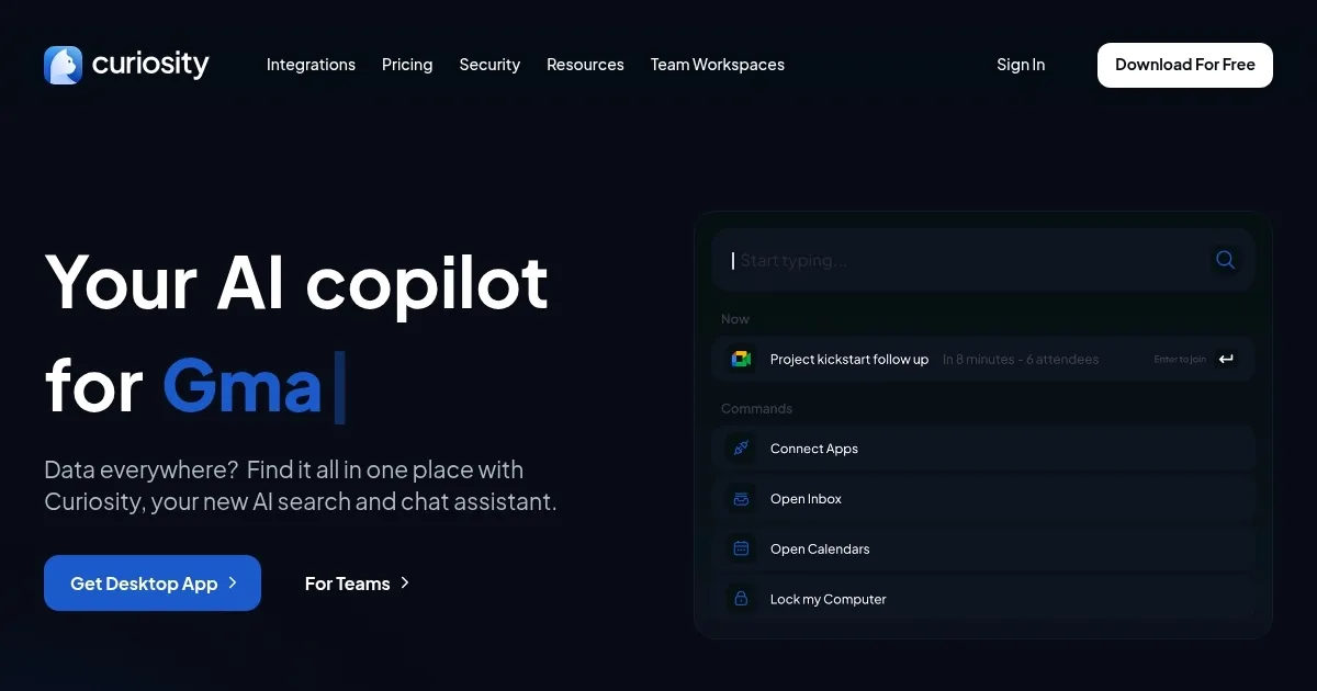 Curiosity - Is This The Best AI Assistant Tool in 2026? 🏆