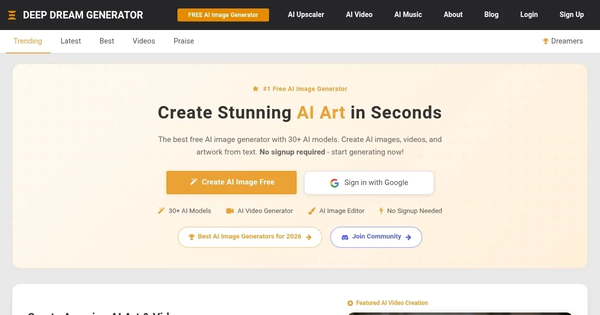 Deep Dream Generator - Is This The Best AI Art Tool in 2025? 🏆