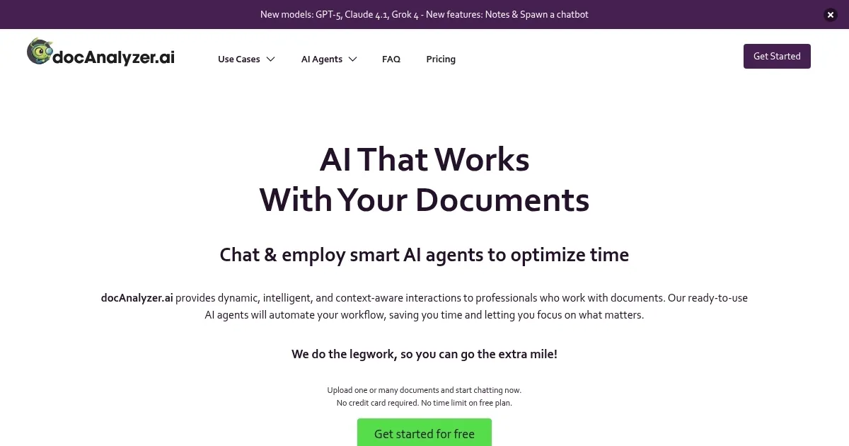 docAnalyzer.ai - Is This The Best AI Document Tool in 2025? 🏆
