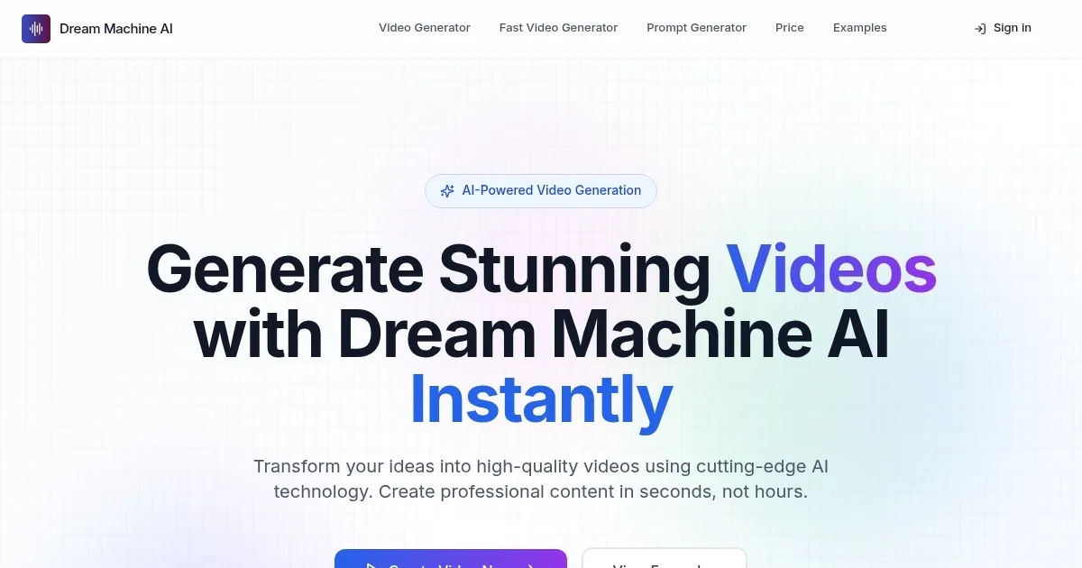 Dream Machine AI - Is This The Best AI Animation Generation Tool in 2026? 🏆