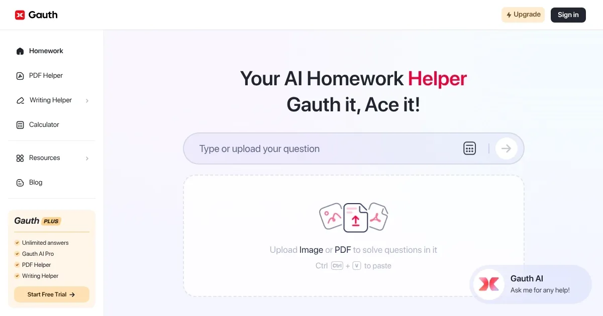 Gauth - Is This The Best AI Learning Tool in 2025? 🏆