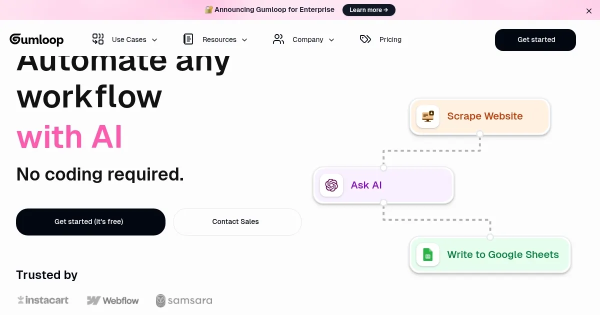 Gumloop - Is This The Best AI Enterprise Tool in 2025? 🏆