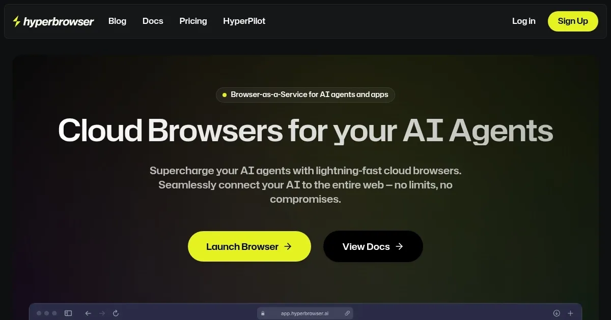 Hyperbrowser - Is This The Best AI Coding & Development Tool in 2026? 🏆