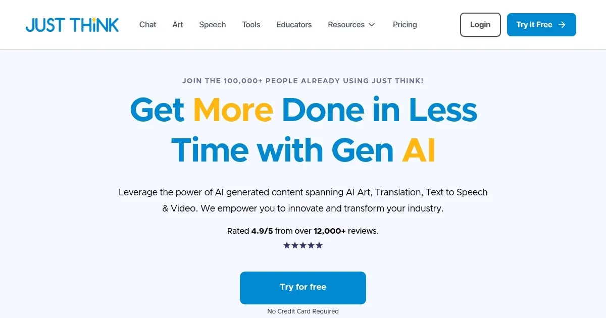 Just Think - Is This The Best AI Image Generation & Editing Tool in 2026? 🏆