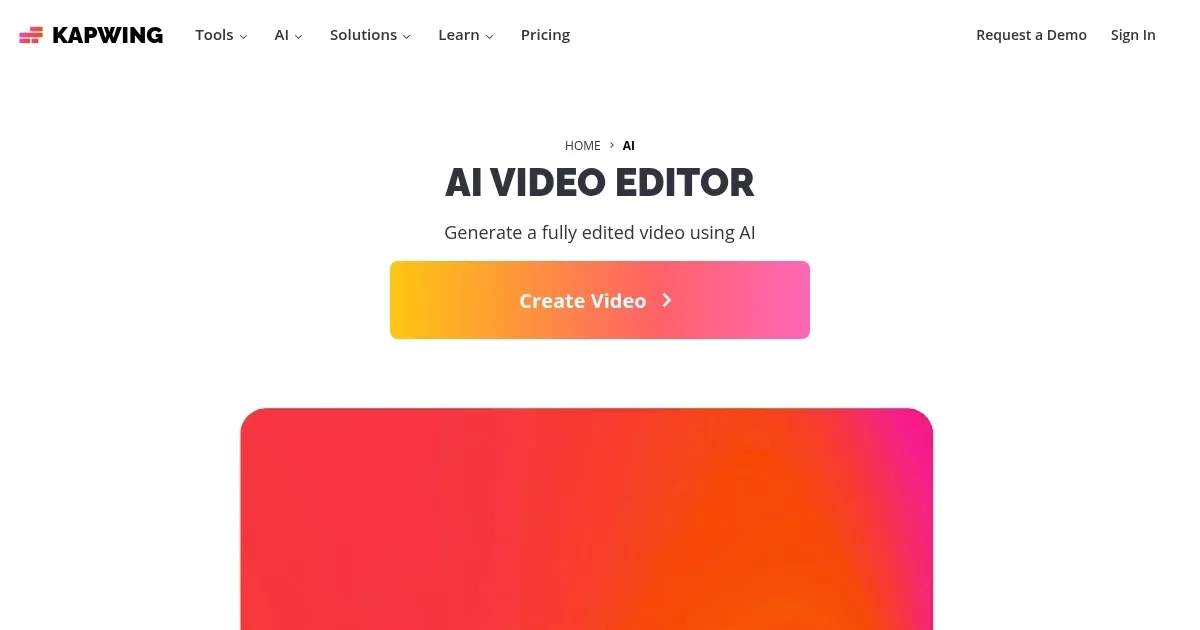 Kapwing - Is This The Best AI Video Generation & Editing Tool in 2025? 🏆