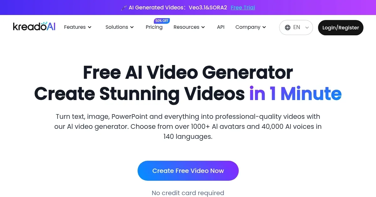 Kreado AI - Is This The Best AI Video Tool in 2025? 🏆