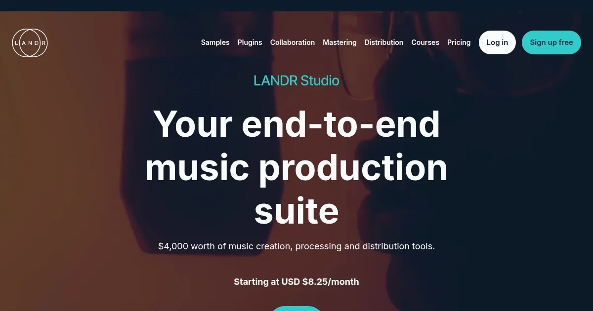 LANDR - Is This The Best AI Music Generator Tool in 2026? 🏆