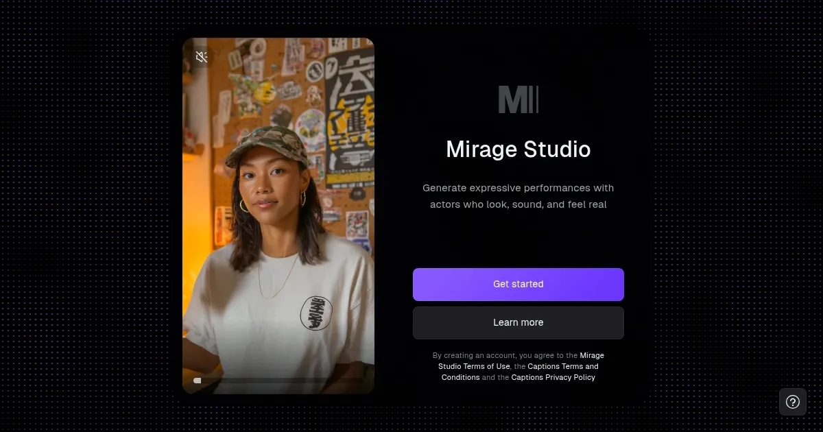 Mirage Studio - Is This The Best AI Video Tool in 2025? 🏆