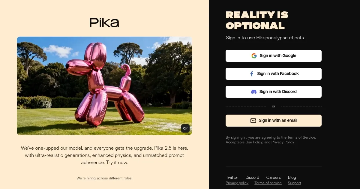 Pika - Is This The Best AI Video Generation & Editing Tool in 2025? 🏆