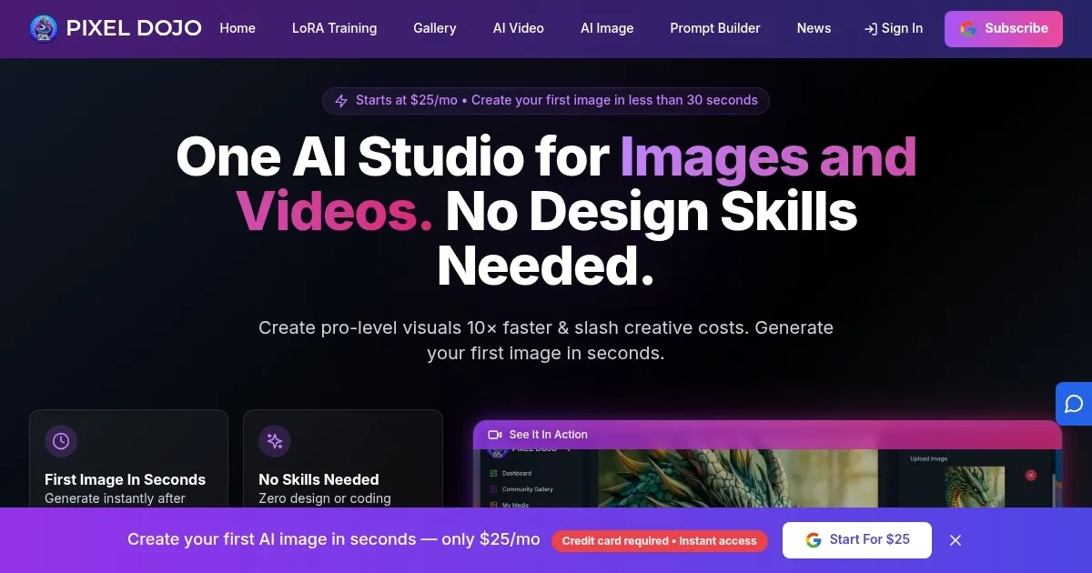 Pixel Dojo - Is This The Best AI Image Generation & Editing Tool in 2026? 🏆