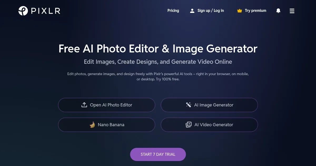Pixlr - Is This The Best AI Image Tool in 2025? 🏆