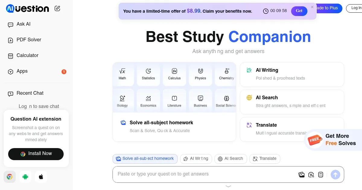 QuestionAI - Is This The Best AI Learning & Education Tool in 2026? 🏆