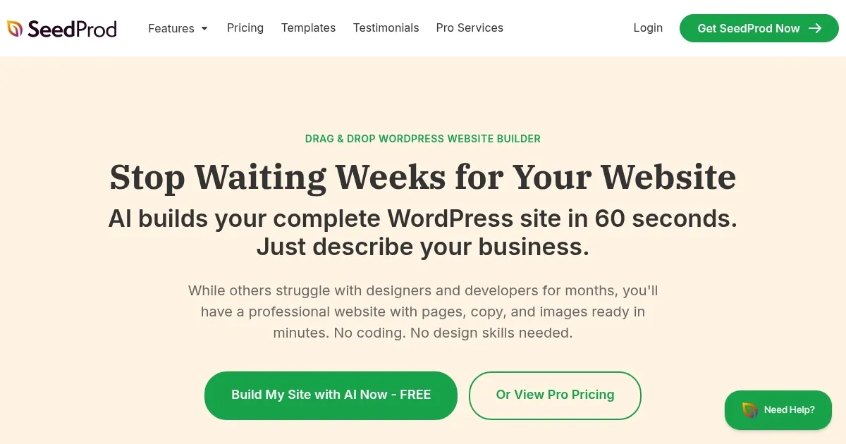 SeedProd - Is This The Best AI Website Builder Tool in 2025? 🏆