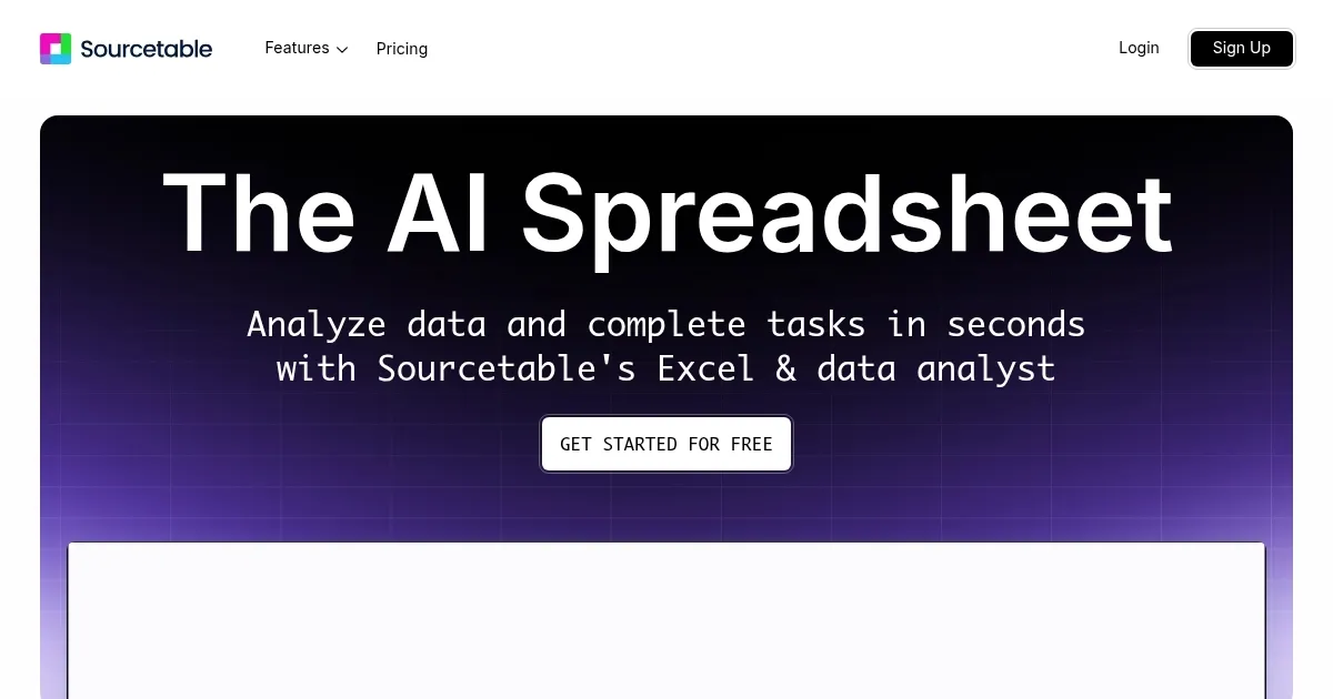 Sourcetable - Is This The Best AI Spreadsheet Tool in 2026? 🏆