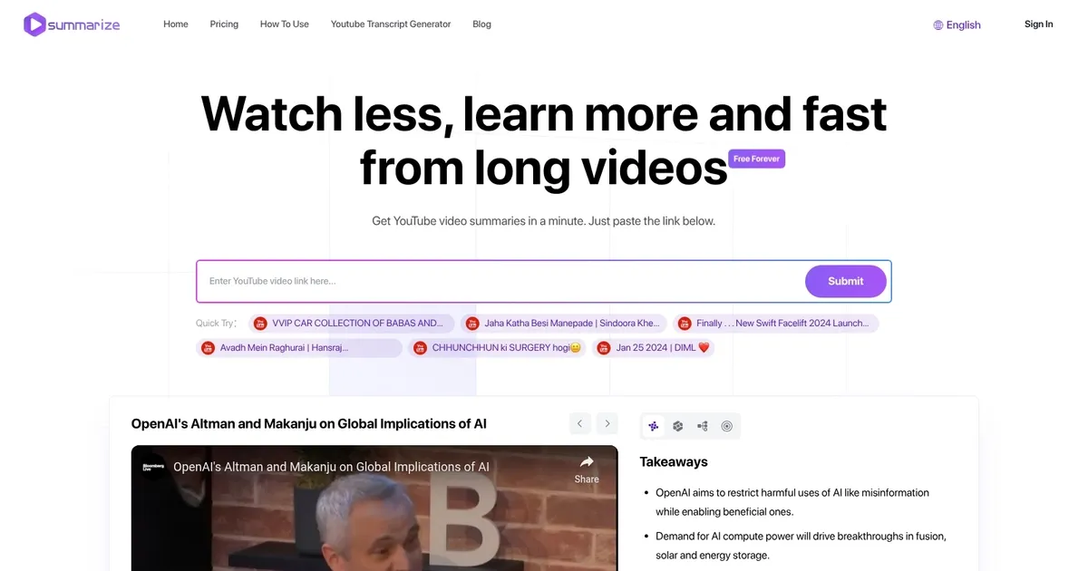 Summarize.ing - Is This The Best AI Video Tool in 2025? 🏆 Summarize.ing - Is This The Best AI Video Tool in 2025? 🏆