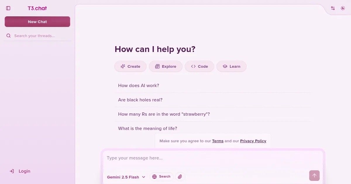 T3 Chat - Is This The Best AI Assistant Tool in 2025? 🏆