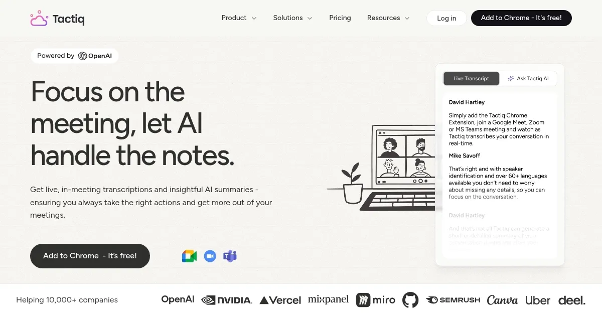 Tactiq - Is This The Best AI Meeting Assistant Tool in 2026? 🏆