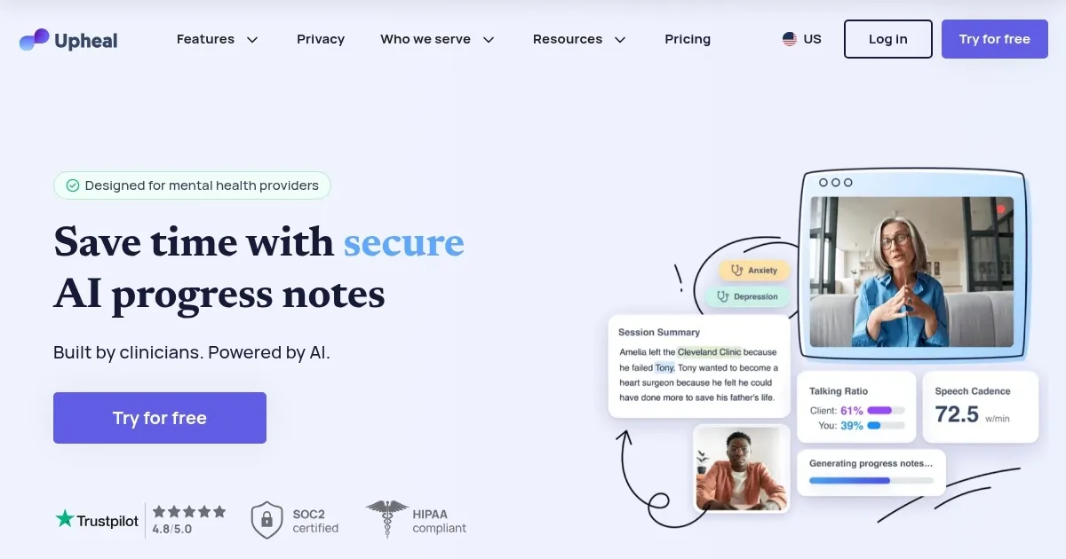 Upheal - Is This The Best AI Health Tool in 2025? 🏆