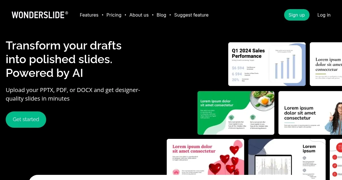 Wonderslide - Is This The Best AI Presentation Generator Tool in 2025? 🏆
